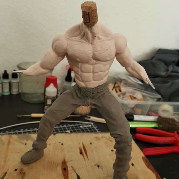 Sculpting-Projekt: Wolverine | Clay-Sculpting.com