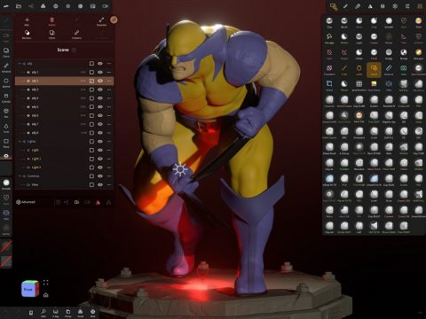 3D-Modellierung auf dem iPad - ZBrush vs. Nomad Sculpt | Clay-Sculpting.com
